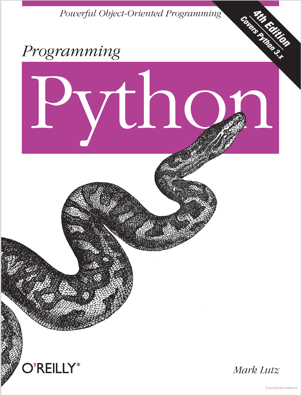 Programming Python by Mark Lutz | John Arroyo Programming Python by Mark Lutz | John Arroyo